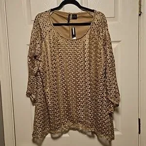 new directions | Tops | New Directions Crochet Lace Top | Poshmark